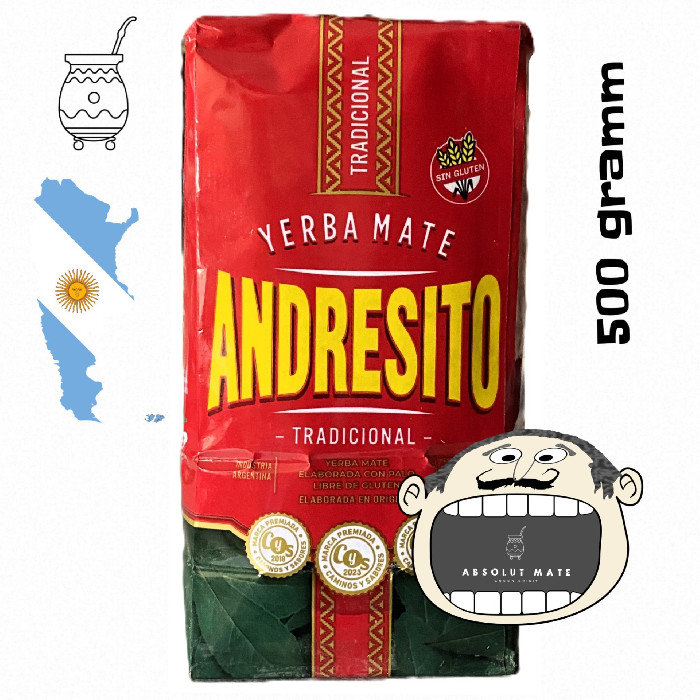 Yerba Mate Andresito Tradicional 500g